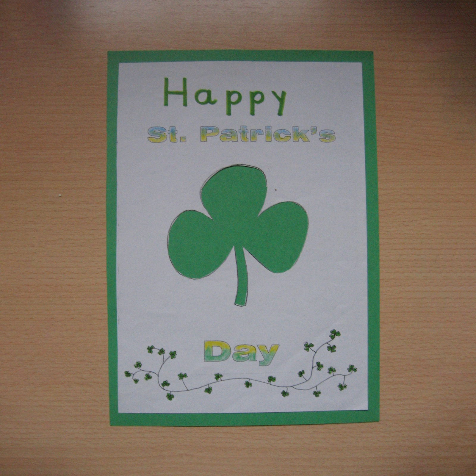 St. Patrick´s Day Arte con clase